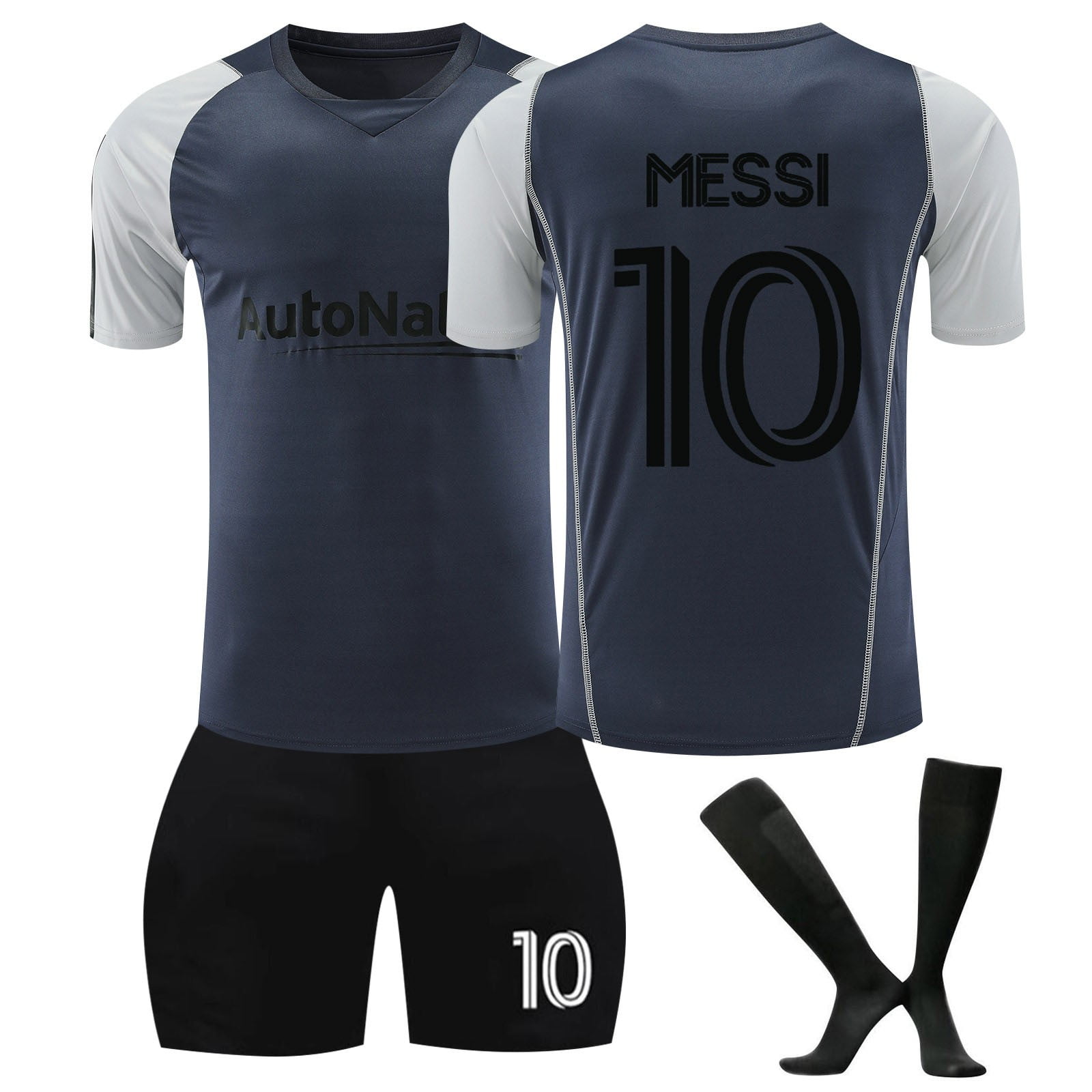 Sien 23/24 Miami Soccer Training Jerseys 3 Piece Set, #10 Professional ...