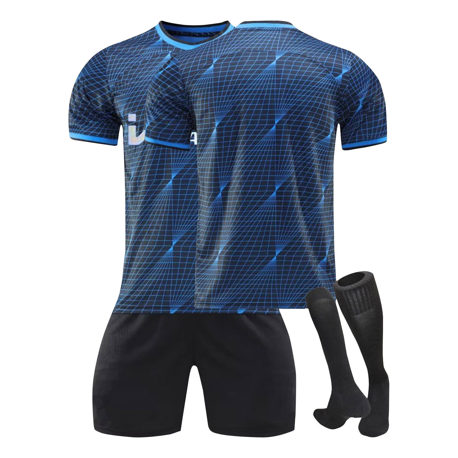 Sien 2324 French Soccer League Away Game Jersey, Navy Blue #None Short Sleeve Soccer Jersey 3 ...