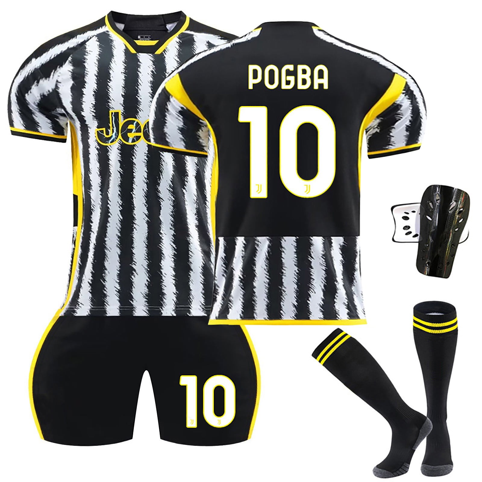 Sien 2324 Italian Soccer League Home Game Soccer Jersey, #10 PDGBA 3-colour Short Sleeve 4 Piece ...