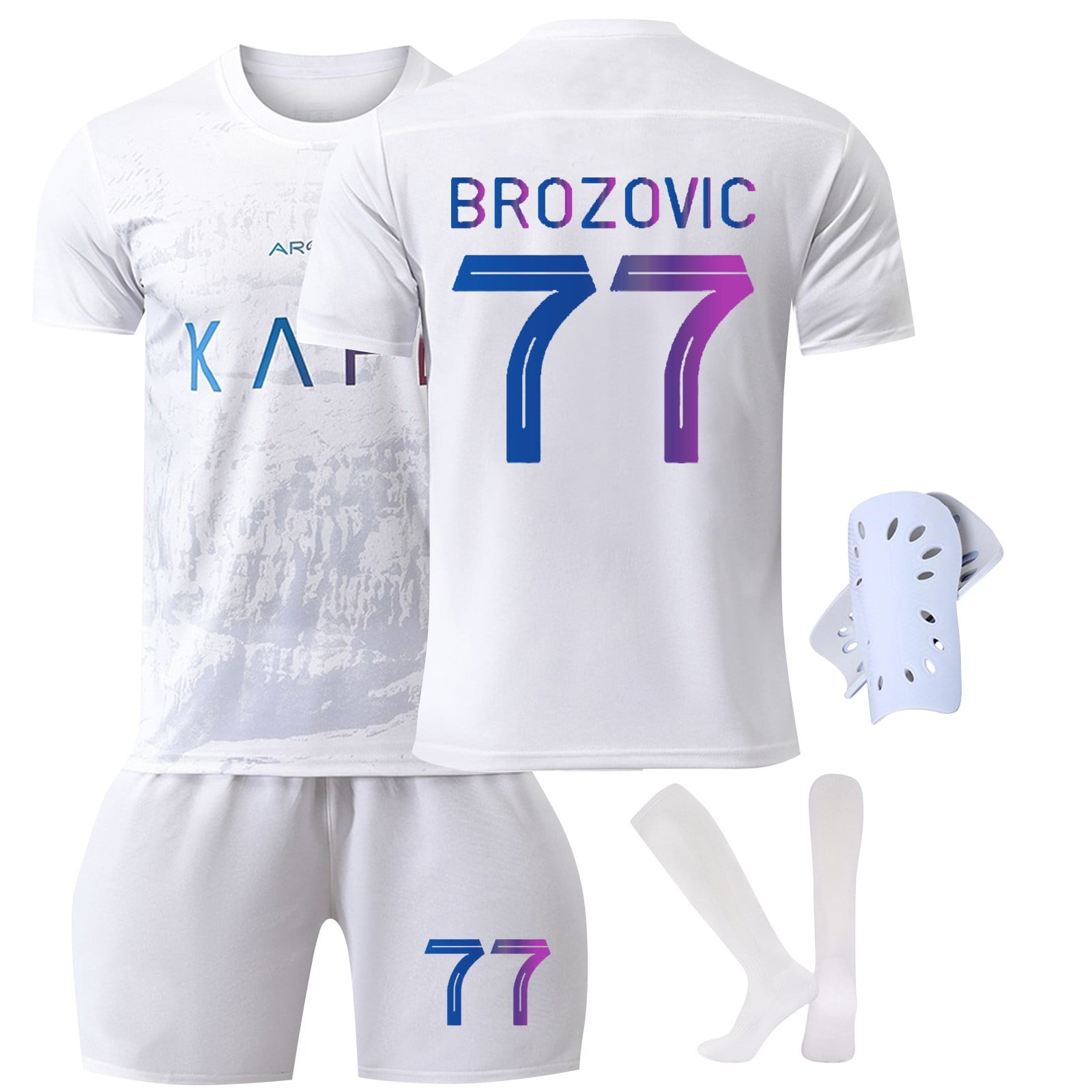 Sien 2324 Saudi Arabia Away Game Soccer Jersey, #77 BROZOVIC Comfortable Saudi Arabia Soccer ...