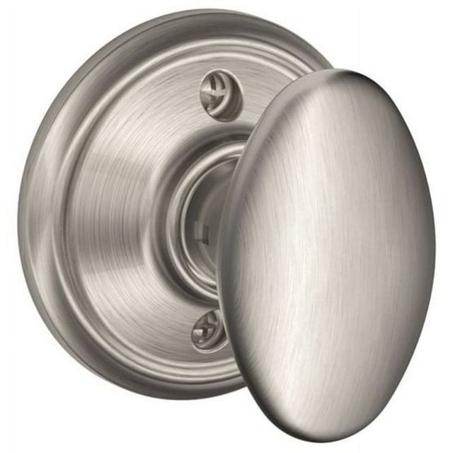Siena Knob Non-Turning Lock, Satin Nickel (F170 SIE 619) - Walmart.com