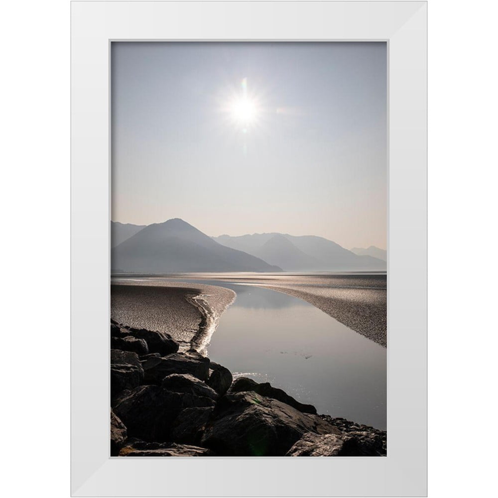 Sienda, Jolly 13x18 White Modern Wood Framed Museum Art Print Titled ...