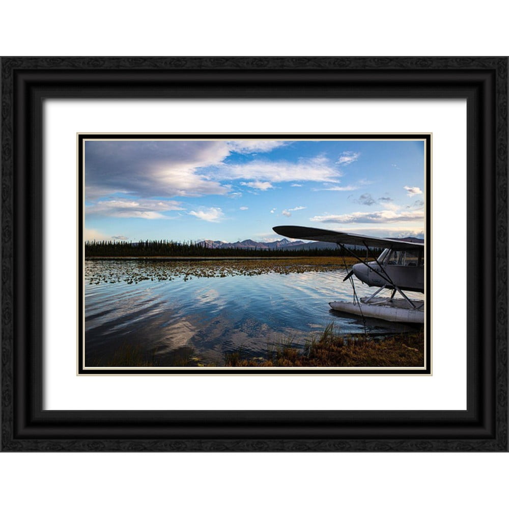 Sienda, Jolly 14x11 Black Ornate Wood Framed with Double Matting Museum Art Print Titled ...