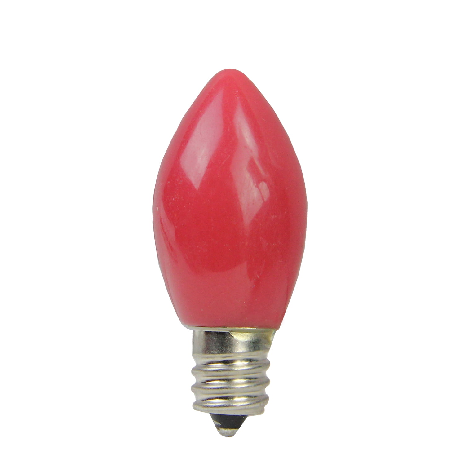 Sienna Pack of 4 Opaque Red LED C7 Christmas Replacement Bulbs ...