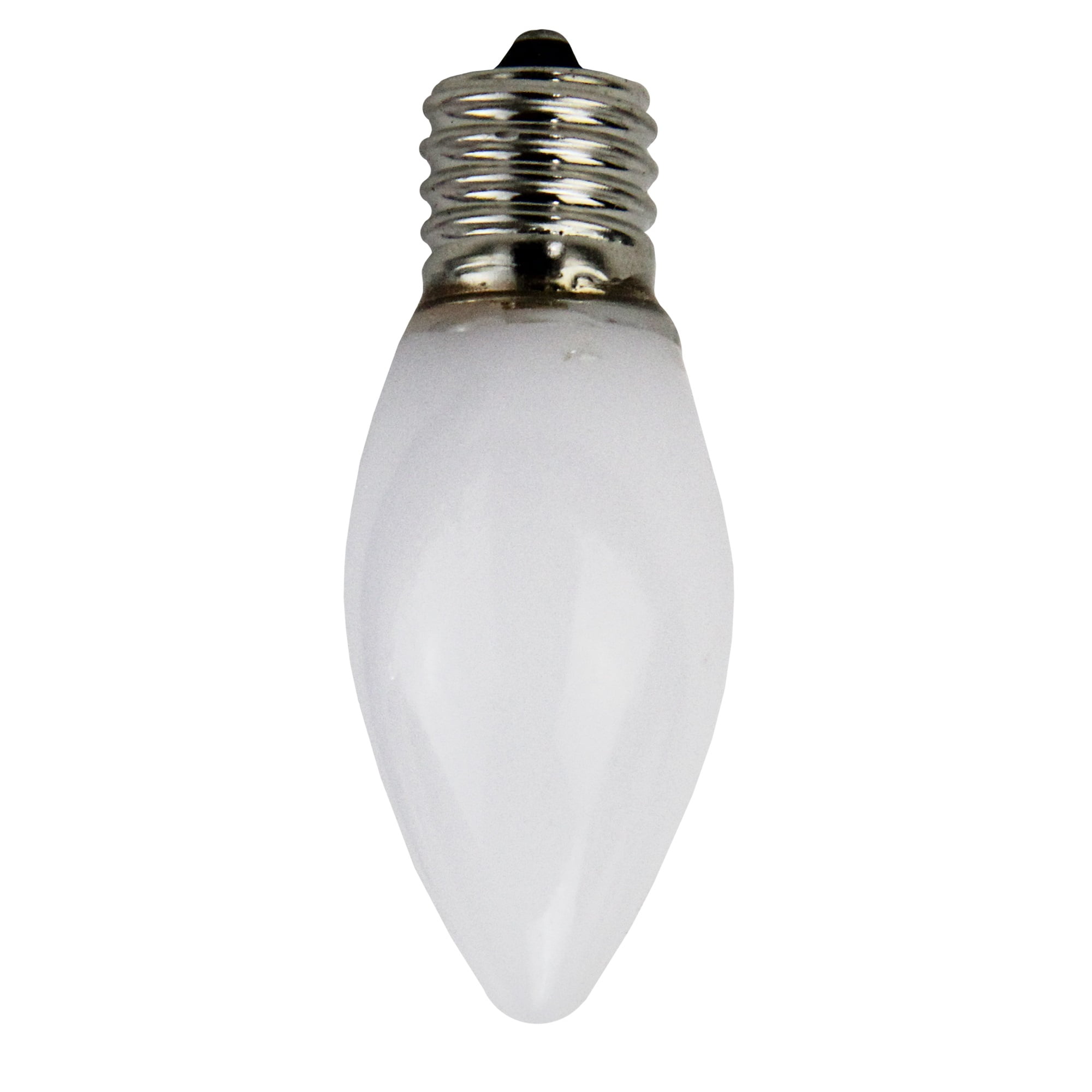 Pack of 4 Opaque White C9 LED Christmas Replacement Bulbs - Walmart.com