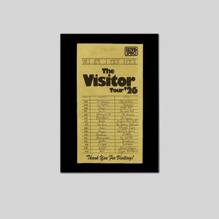 Sienna Spiro The Visitor Tour 2026 March May 2026 Poster Size 24''x36 ...