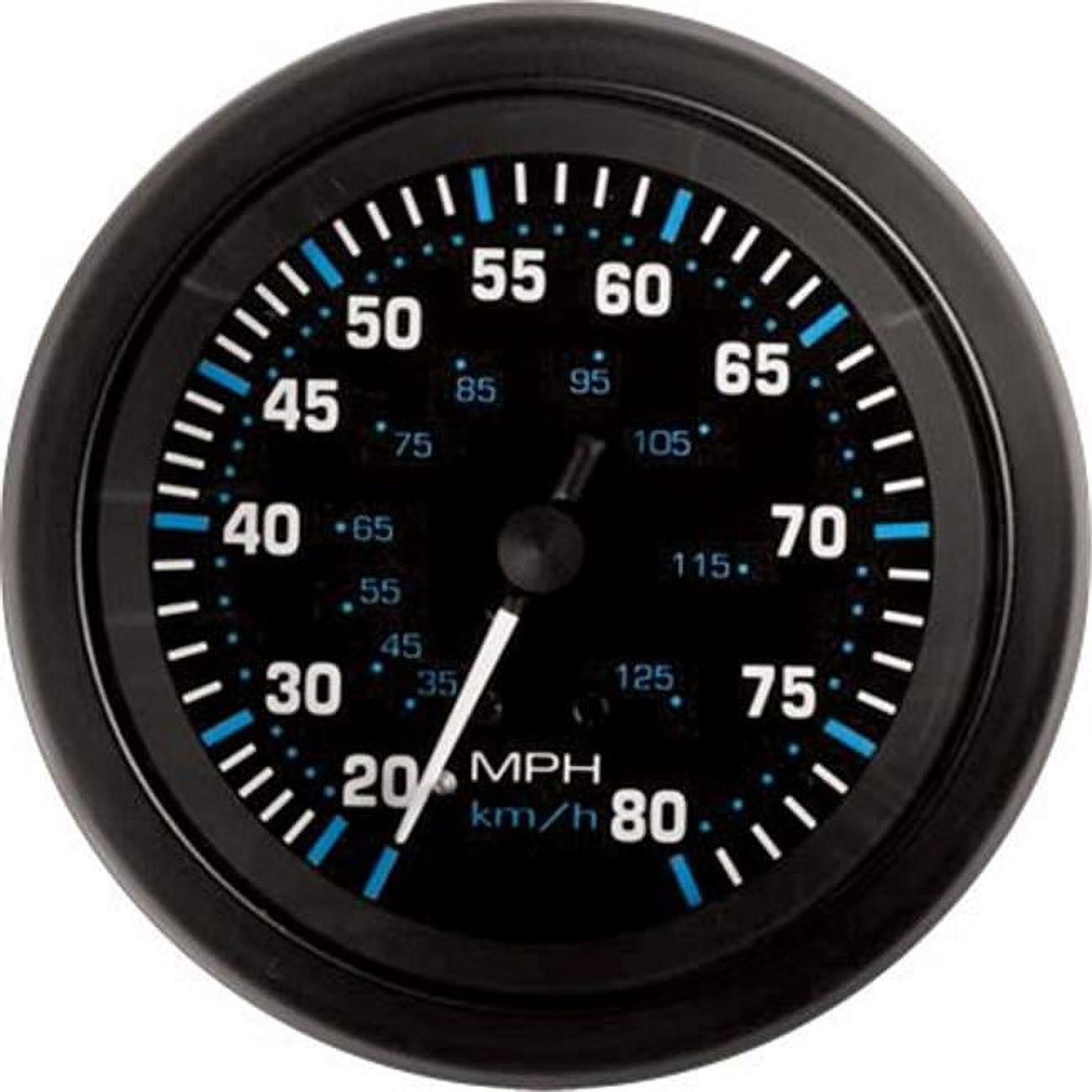 Sierra 68397P Marine Eclipse Series 3 in. Speedometer - 0-80 mph ...