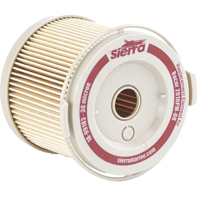 Sierra 99183 Repalcement Racor Turbine Fuel Water Separator Filter, 30 ...