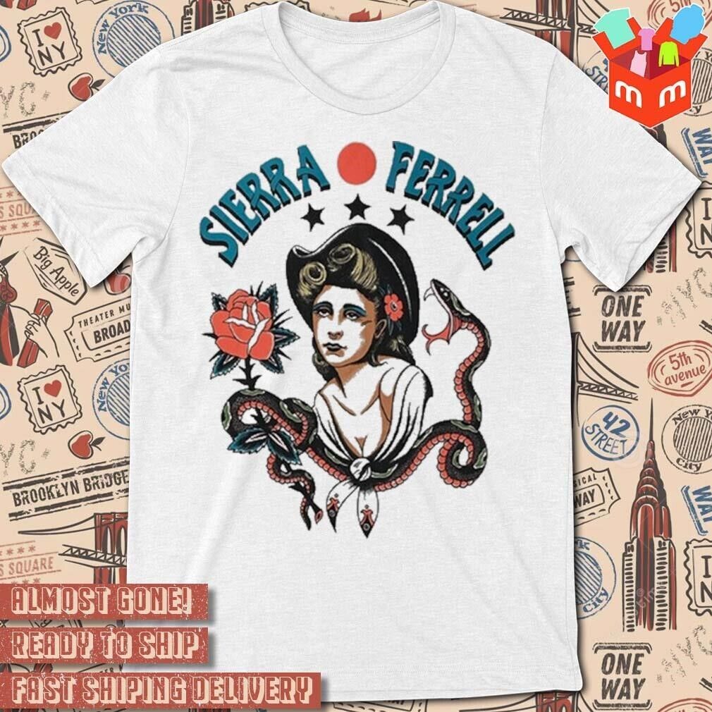 Sierra Ferrell Pin up kung fu 2023 T-shirt For men Women All Sizes EL044 - Walmart.com
