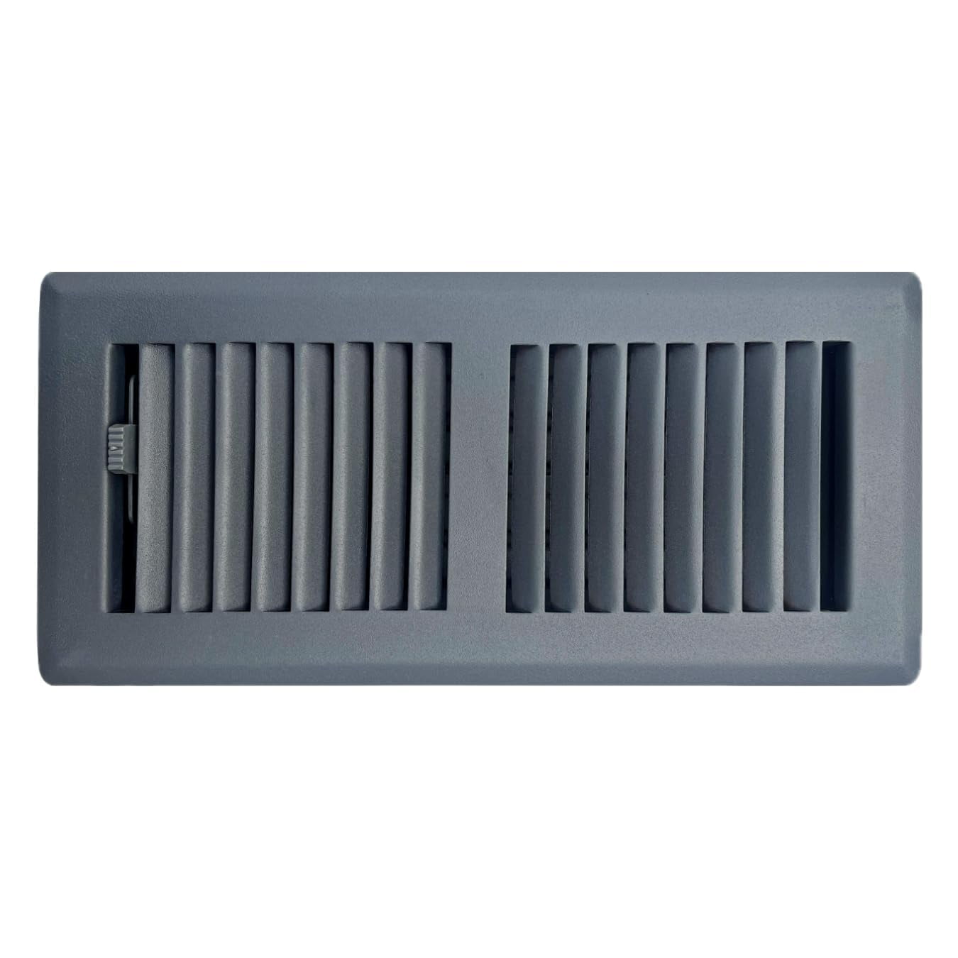Sierra Grates TWF410-GRY 4" x 10" Steel 2 Way Louvered Design Floor ...