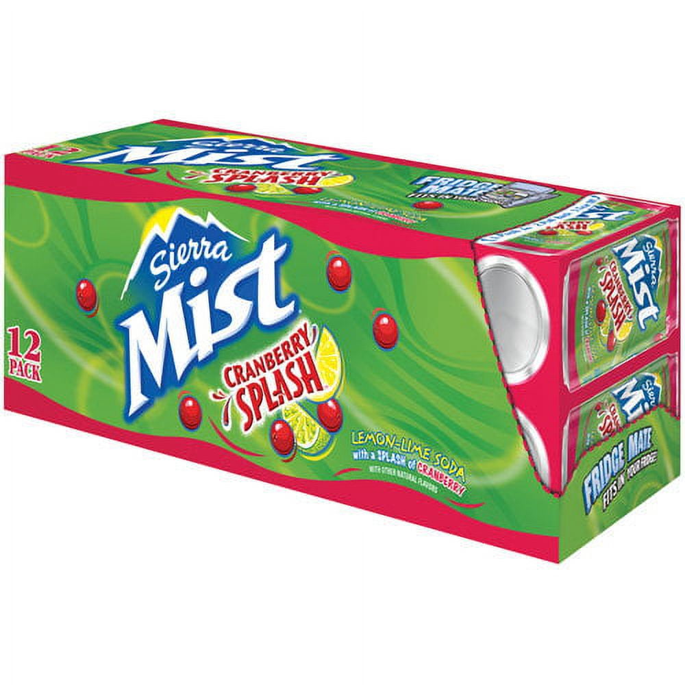 Sierra Mist Cranberry 12 fl oz - Walmart.com