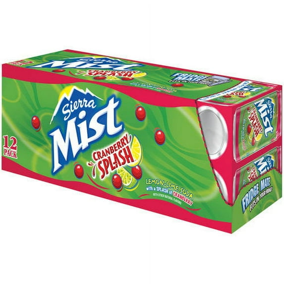 Sierra Mist Cranberry 12 fl oz - Walmart.com