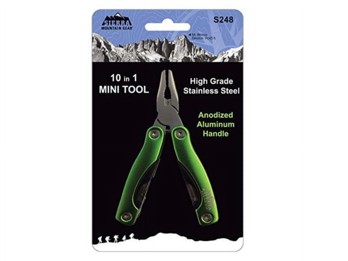 Sierra Mountain Gear 10 in 1 Multi Tool - Walmart.com