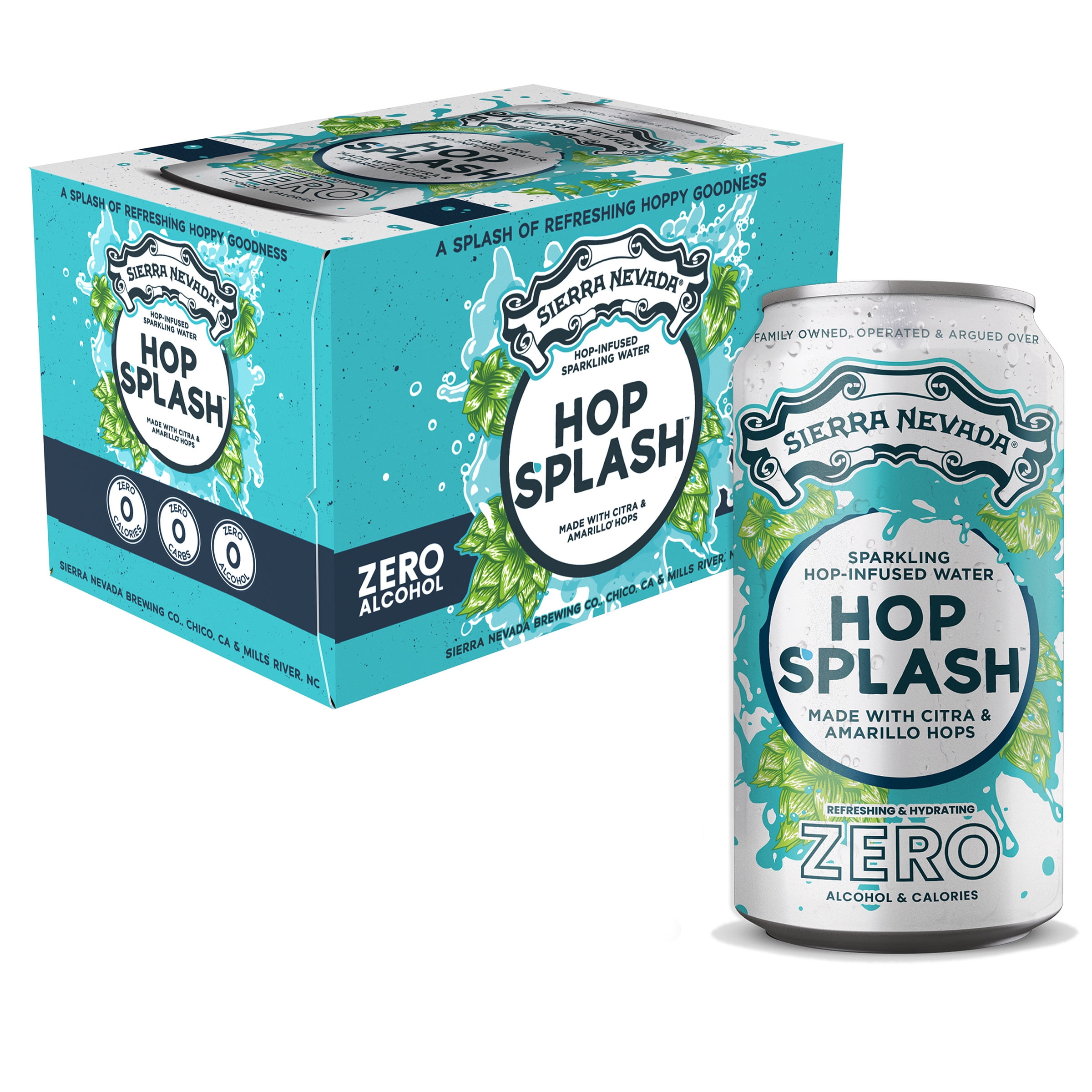 Sierra Nevada Sugar-Free Diet Flavored Hop Splash Zero-Calorie ...