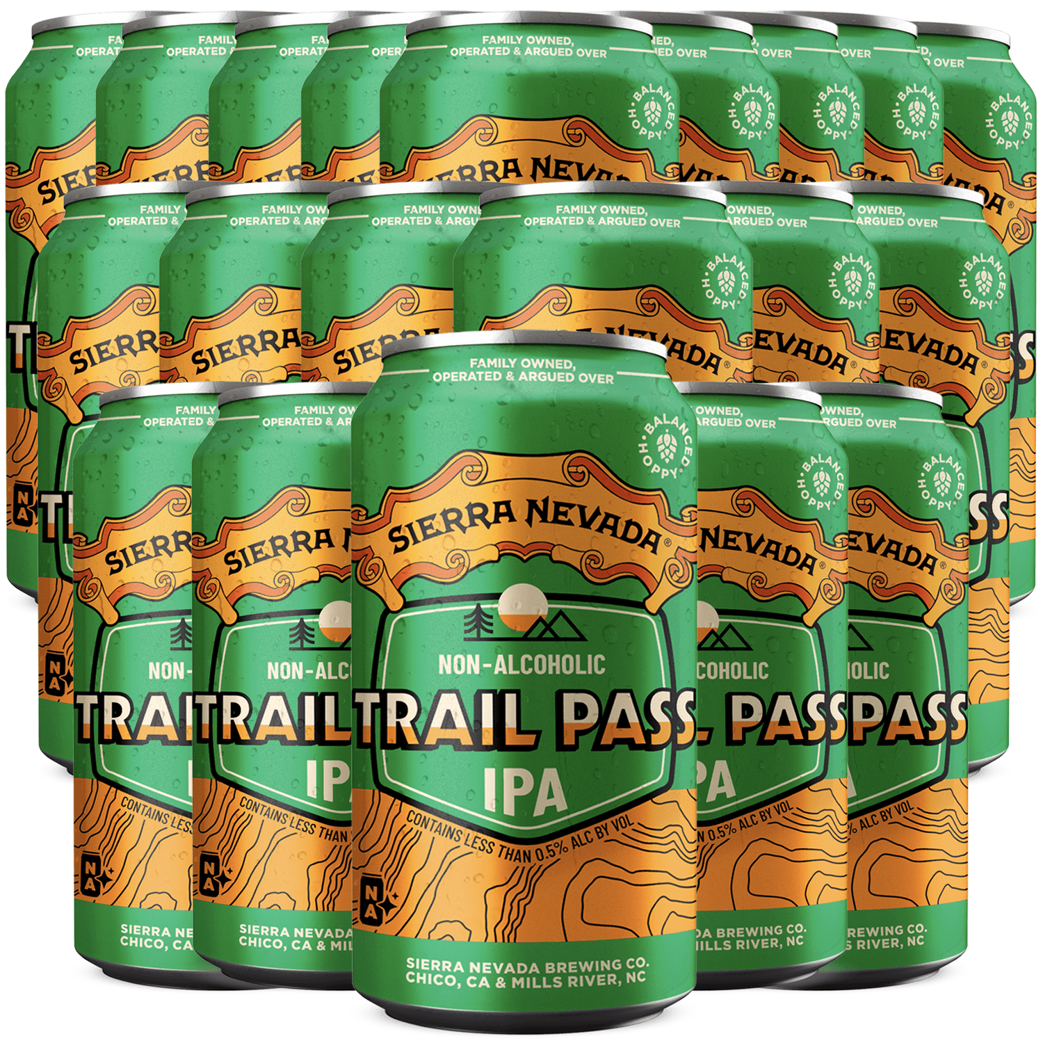 Sierra Nevada IPA Non-Alcoholic Beer- 12oz Cans - Delicious ...