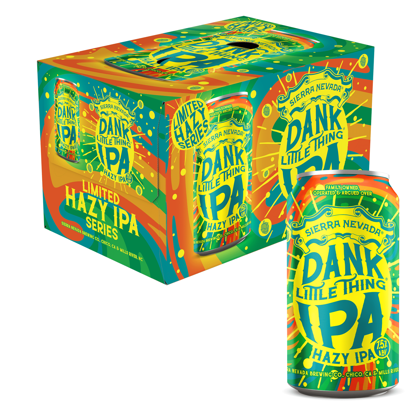 Sierra Nevada Little Things Hazy IPA Craft Beer Rotator, 6 Pack, 12 fl ...