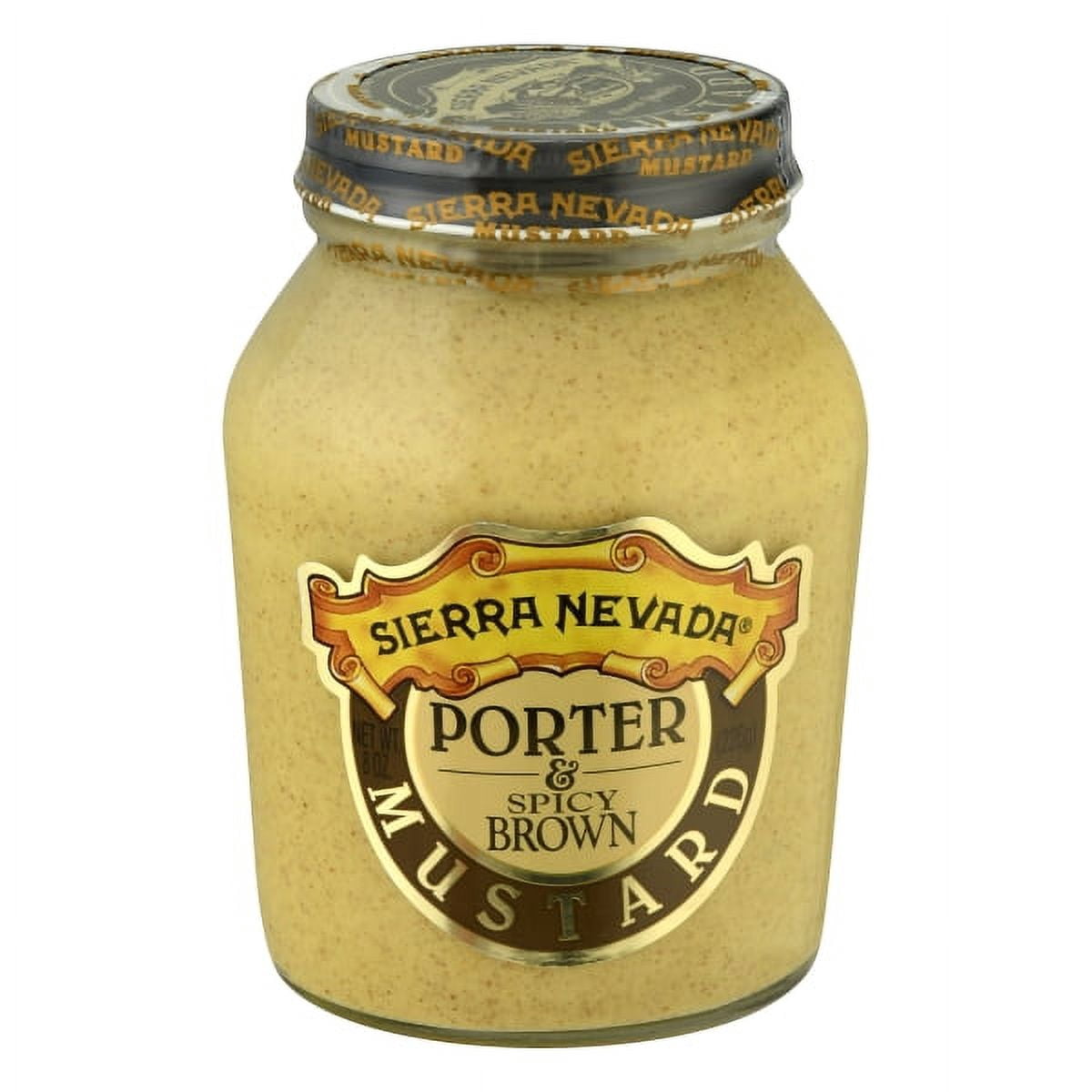 Sierra Nevada Specialty Food Mustard - Porter and Spicy Brown - Case of ...
