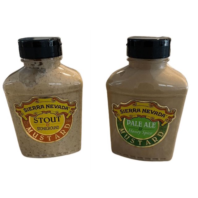 Sierra Nevada Stout & Stoneground Mustard and Pale Ale 9 oz 255g Set- 2 ...