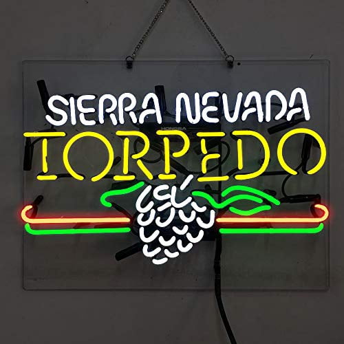 Sierra Nevada Torpedo Real Glass Handcraft Beer Bar Pub Store Party ...