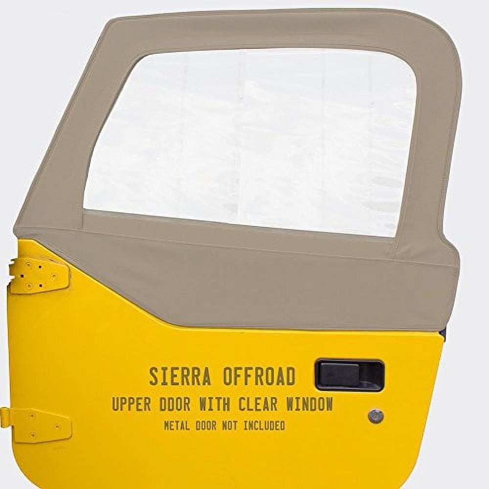 Sierra Offroad Jeep Half Doors for 1997 to 2006 Jeep Wrangler TJ ...