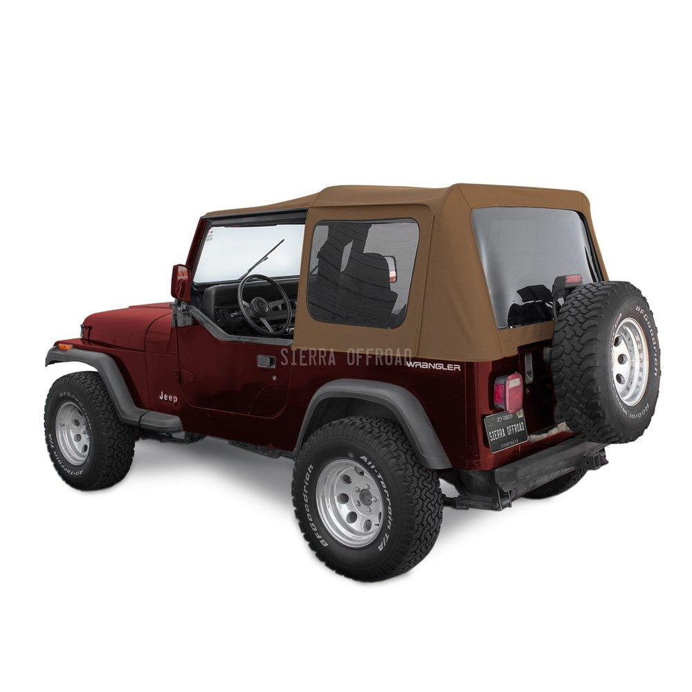 Sierra Offroad Soft Top for 1988 to 1995 Jeep Wrangler YJ - Spice ...