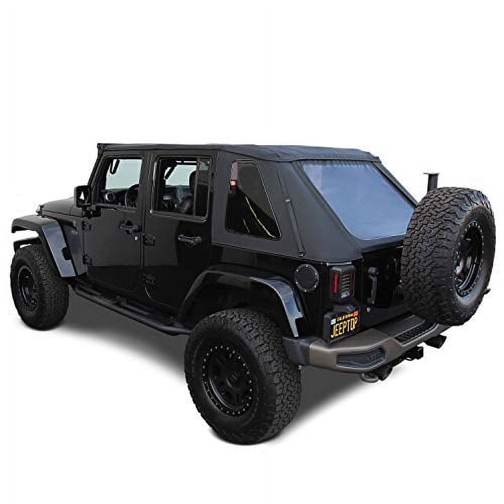 Sierra Offroad Soft Top Replacement for Jeep Wrangler JK 2007-2018 4DR ...