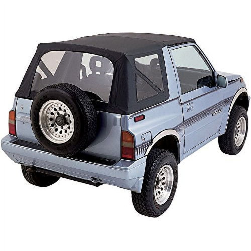 Sierra Offroad Soft Top Replacement for Suzuki Sidekick & Chevrolet Tracker 1986-1994, Leather ...
