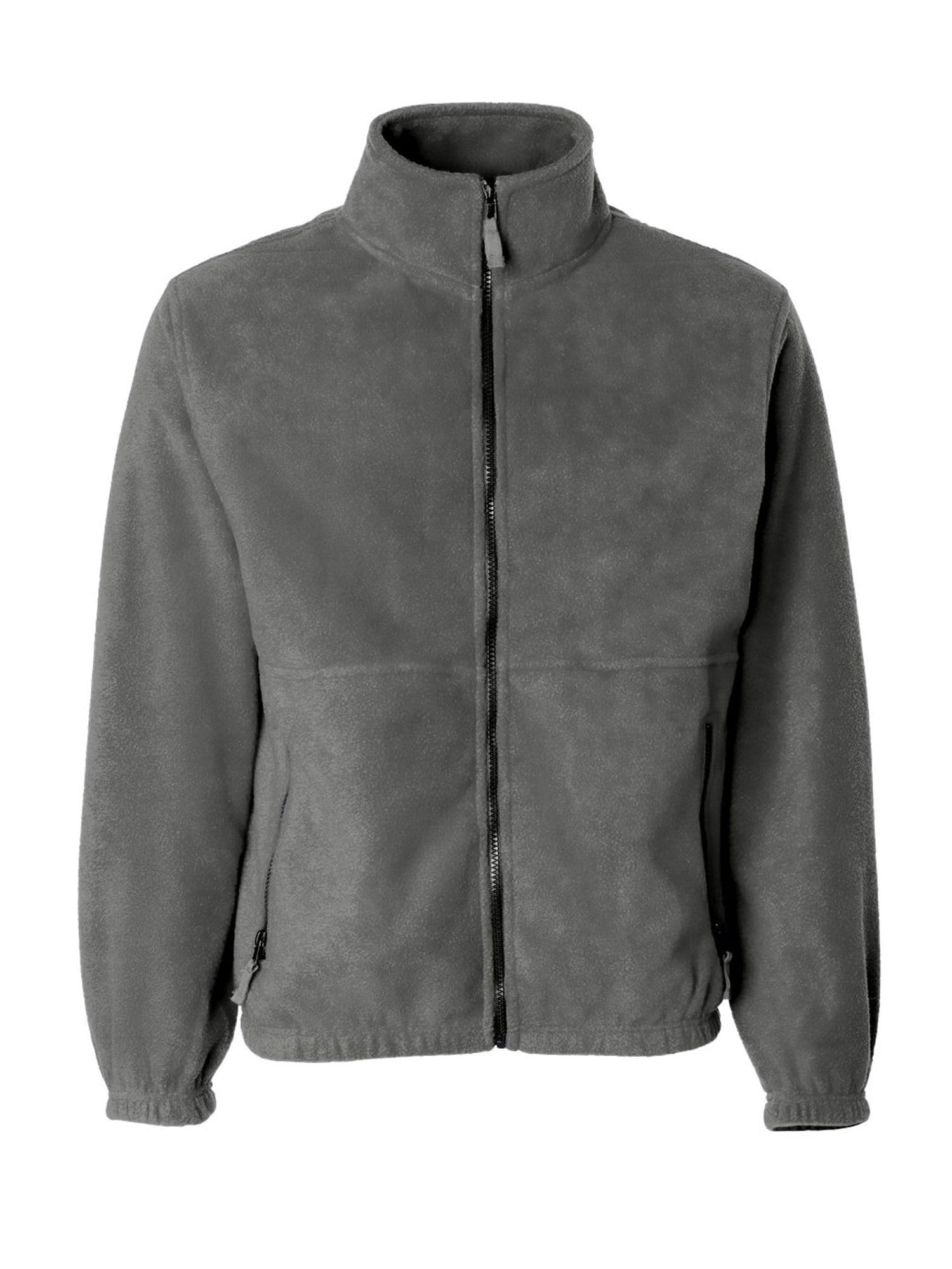 Sierra Pacific Zippered Polyester Full Zip Jacket, Adult Poly Fleece ...