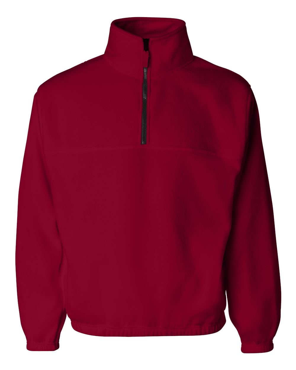 Sierra Pacific - Fleece Quarter-Zip Pullover - 3051 - Red - Size: S ...