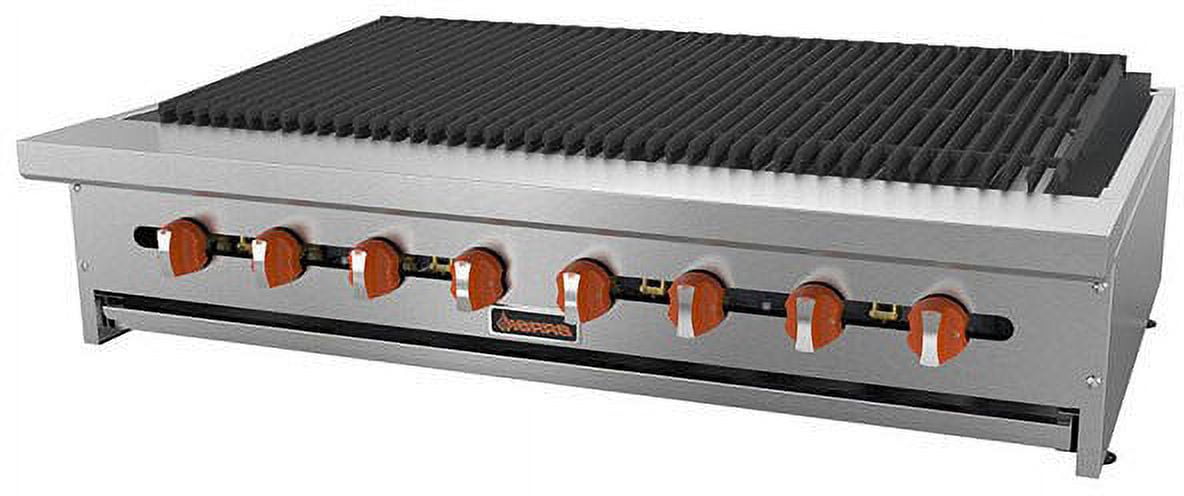 Sierra Range SRRB-60" Radiant Charbroiler, 160,000 BTU - Walmart.com