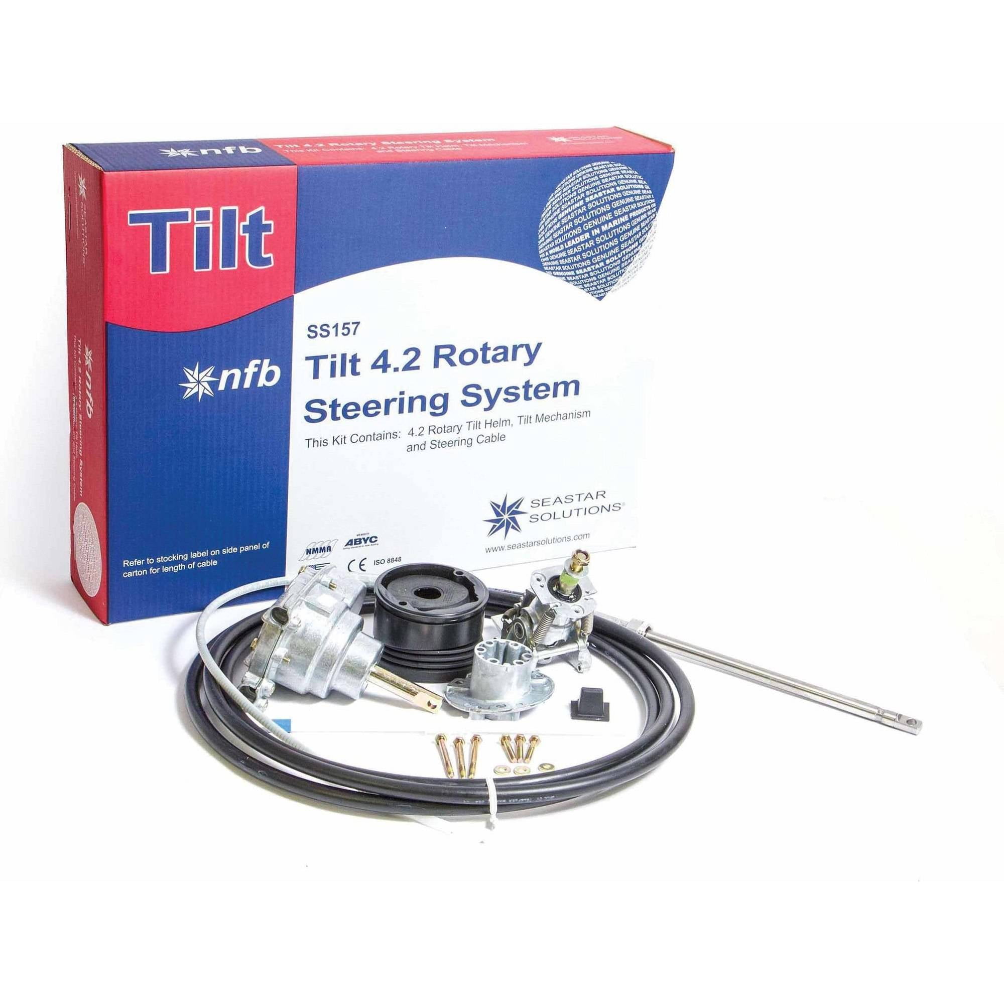 Sierra SS15711 SeaStar NFB Tilt 4.2 Rotary Steering System - 11 ...