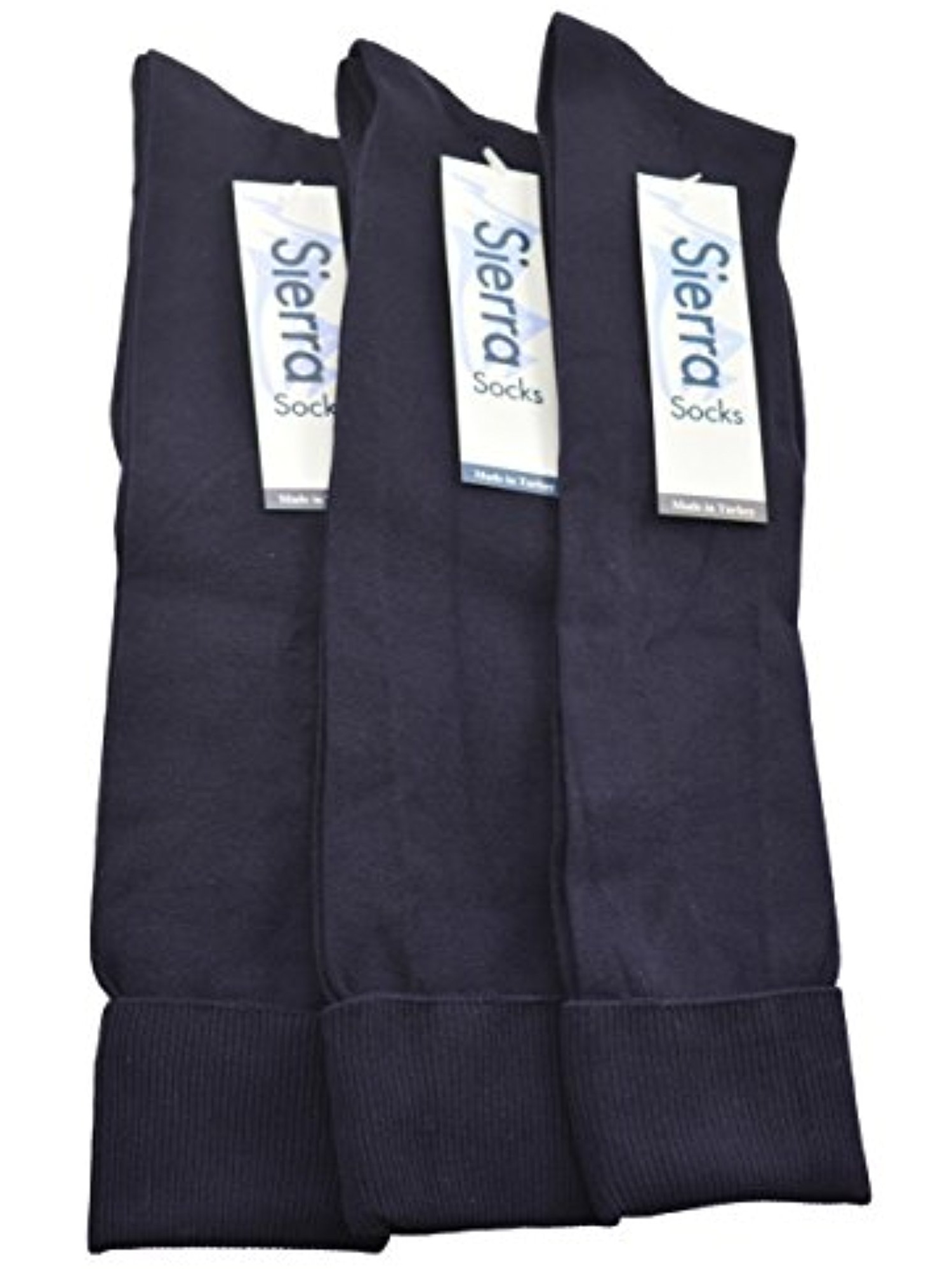 Sierra Socks Girl's School Uniform Knee-High Socks, Nylon Dress School ...