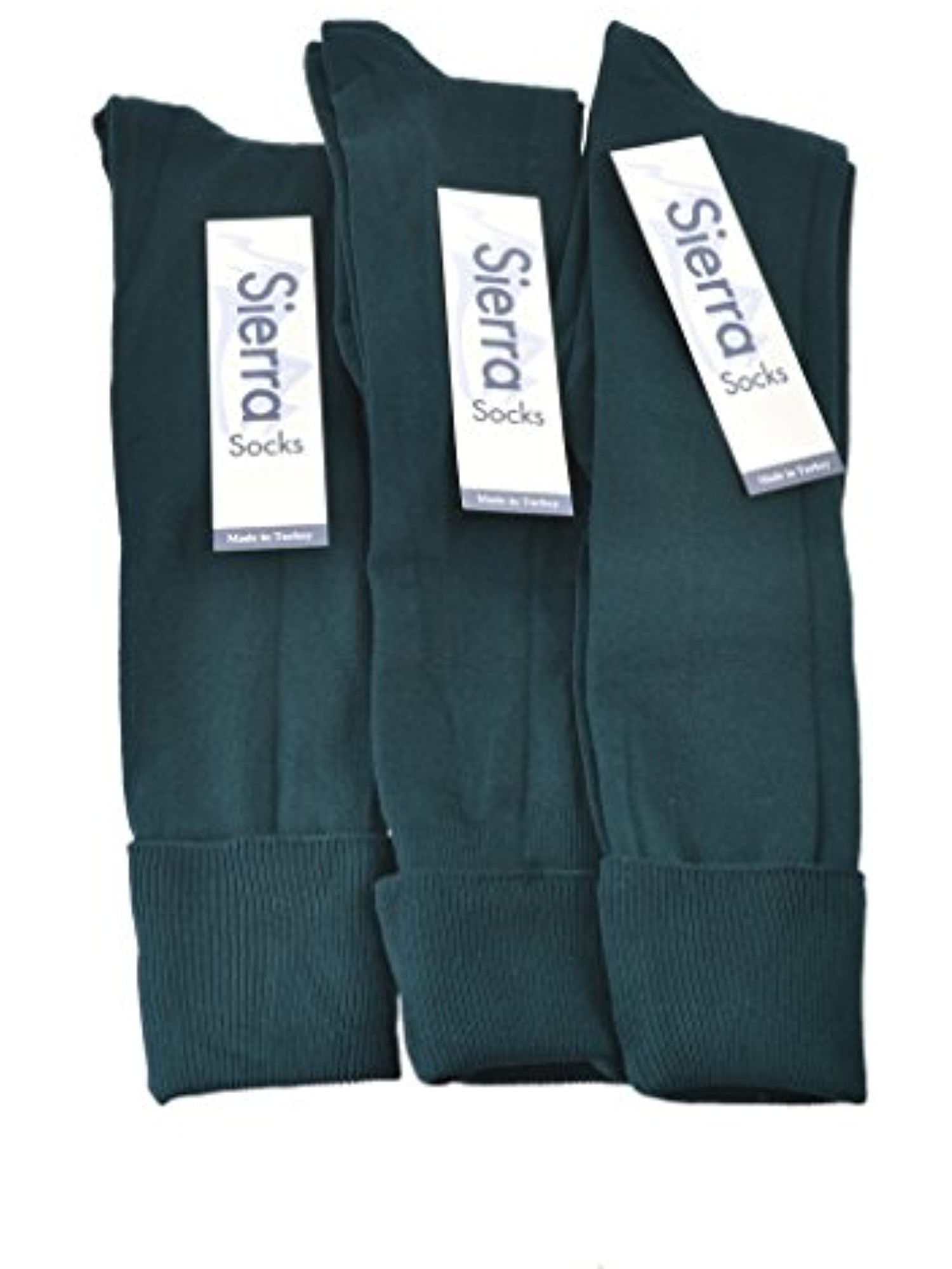 Sierra Socks Girl's School Uniform Knee-High Socks, Nylon Dress School ...