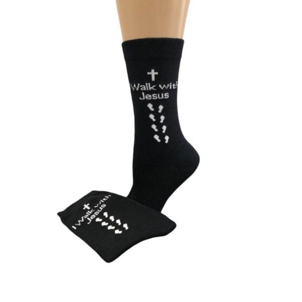 Sierra Socks Jesus Christian Socks for Men's, Casual Sport Socks, Soft ...