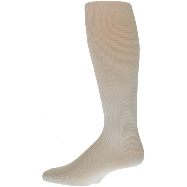 Sierra Socks Men OTC Nylon Support Hose Compression Travel Socks (Shoe ...