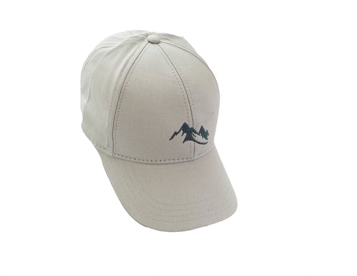 Wear Sierra Adjustable Performance Hat with Mountain Logo, Breathable ...