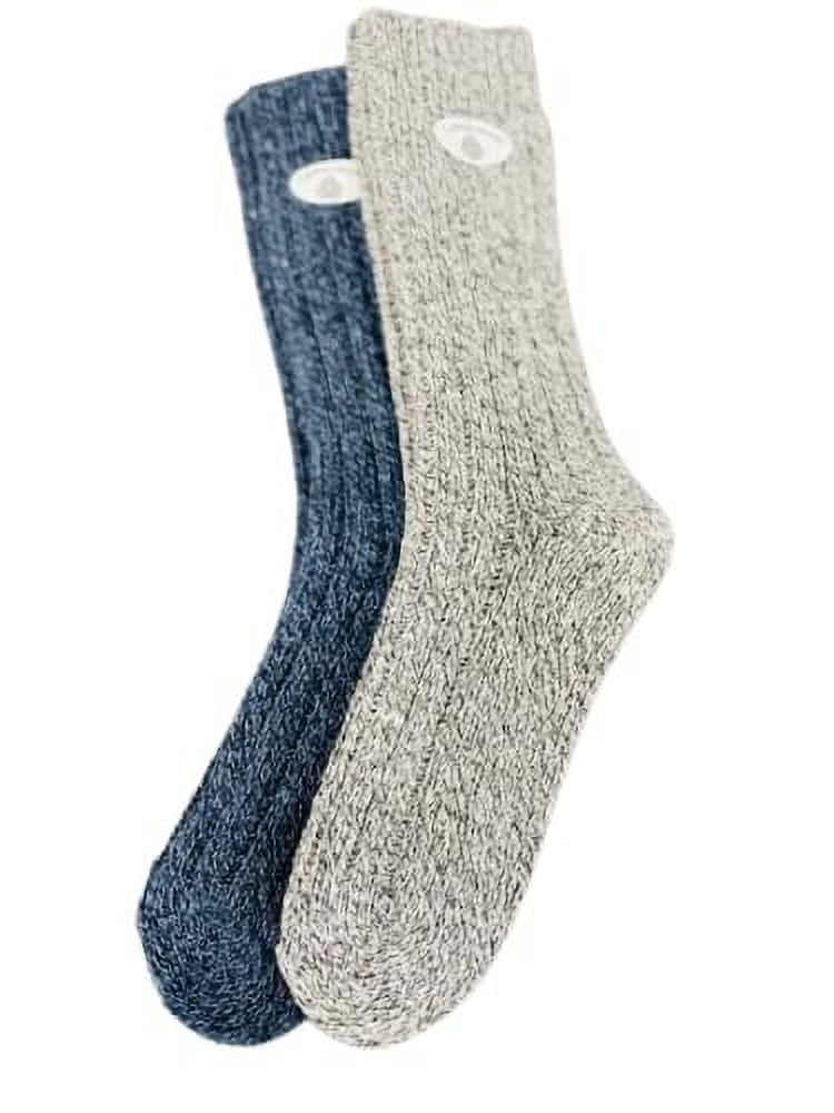 Sierra Socks Women's Thick Wool Hiking Socks, Warm and Durable Crew ...