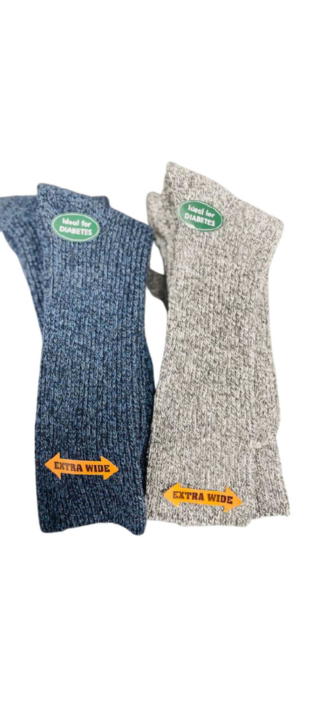 Sierra Socks Men's Wool Diabetic Socks, Warm Hunting Socks for Winter ...