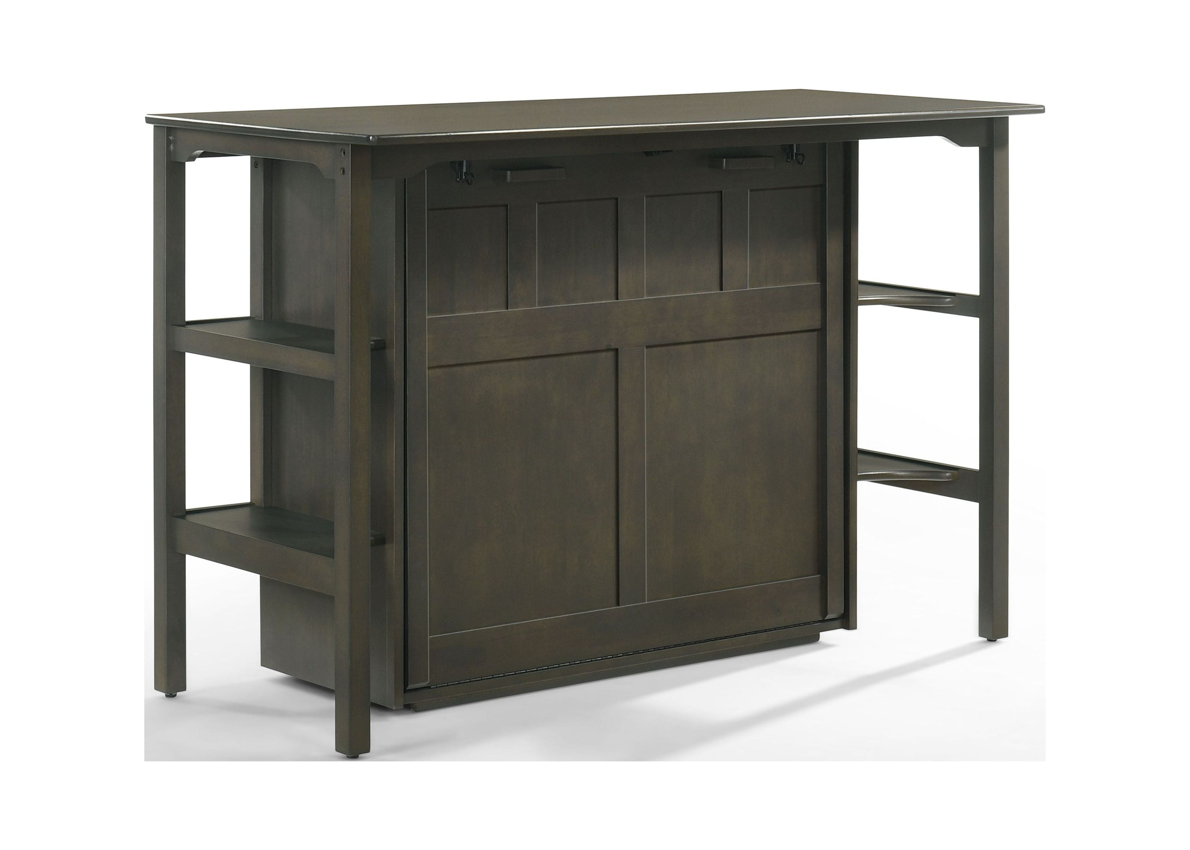 Siesta Desk Murphy Bed with Gel Memory Foam Mattress - Walmart.com