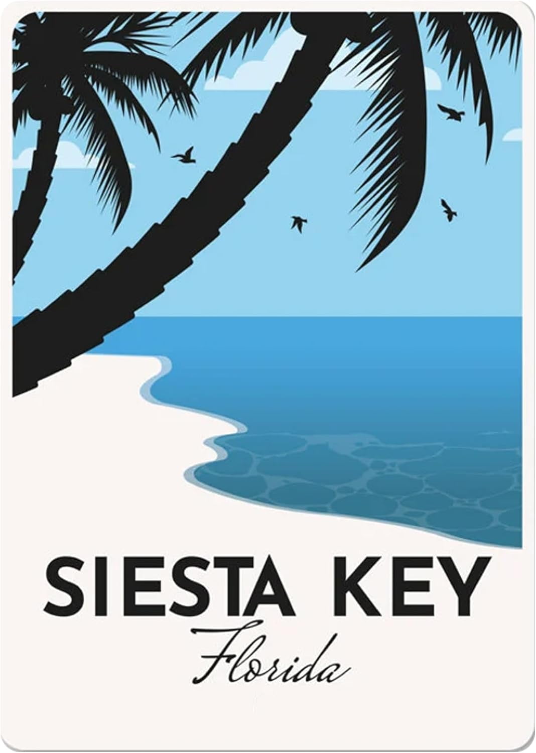 Siesta Key Florida Sign Beach Sign Sarasota Florida Beach Decor Siesta ...
