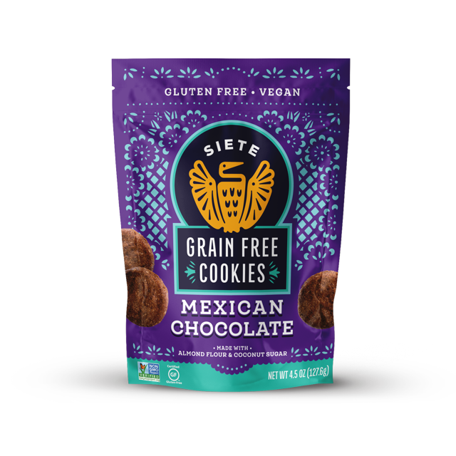Siete Gluten-Free Mexican Chocolate Cookies, 4.5 oz - Walmart.com