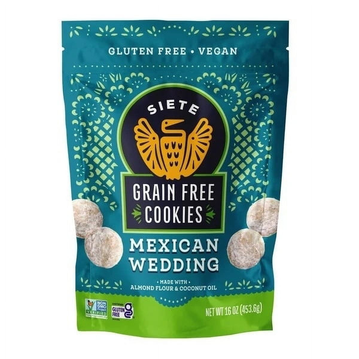Siete Grain Free Mexican Wedding Cookies, 16 Ounce Pack - Walmart.com