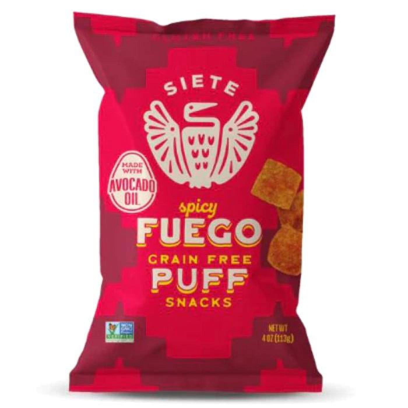 Siete - Fuego Flavored Puffs, 4oz - Walmart.com