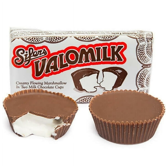 Valomilk Old-Fashioned Marshmallow Cup Candy – 8 Count – Creamy ...