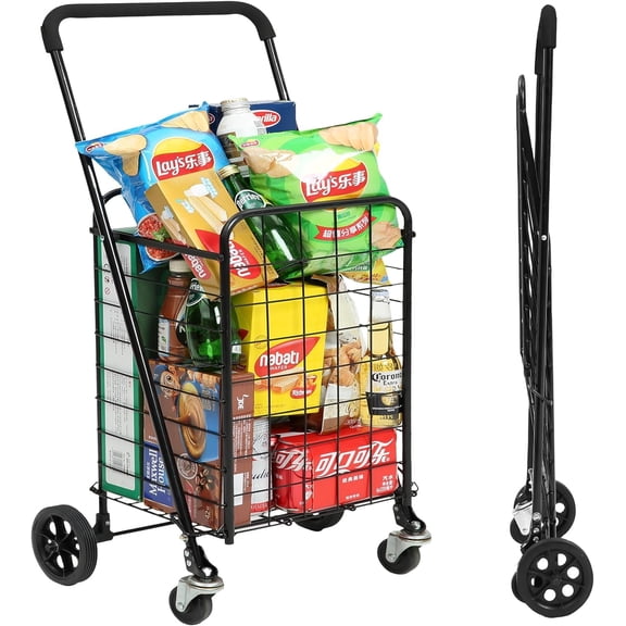 Foldable Shopping Carts with Wheels