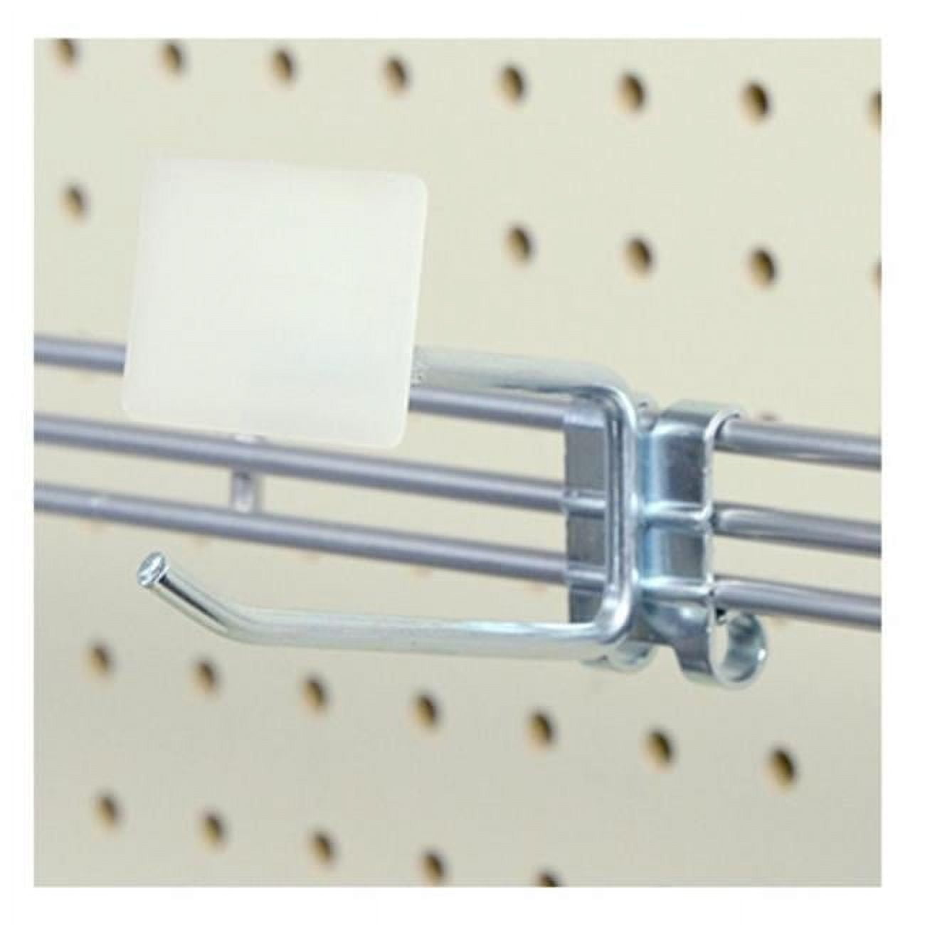 Siffron 3 in. Curlback Crossbar & Organizer Rack Scanning Hook, Pack of ...