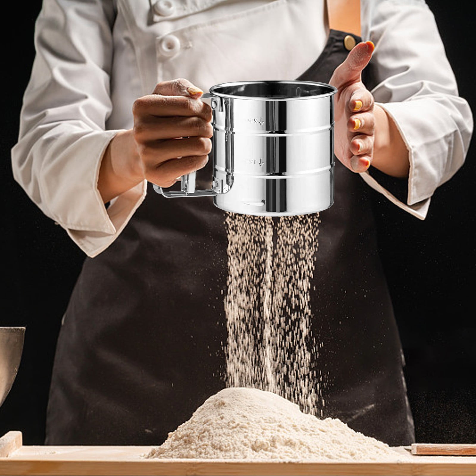 Sifter for Baking,Flour Sifters,Stainless Steel Sifters for Baking ...