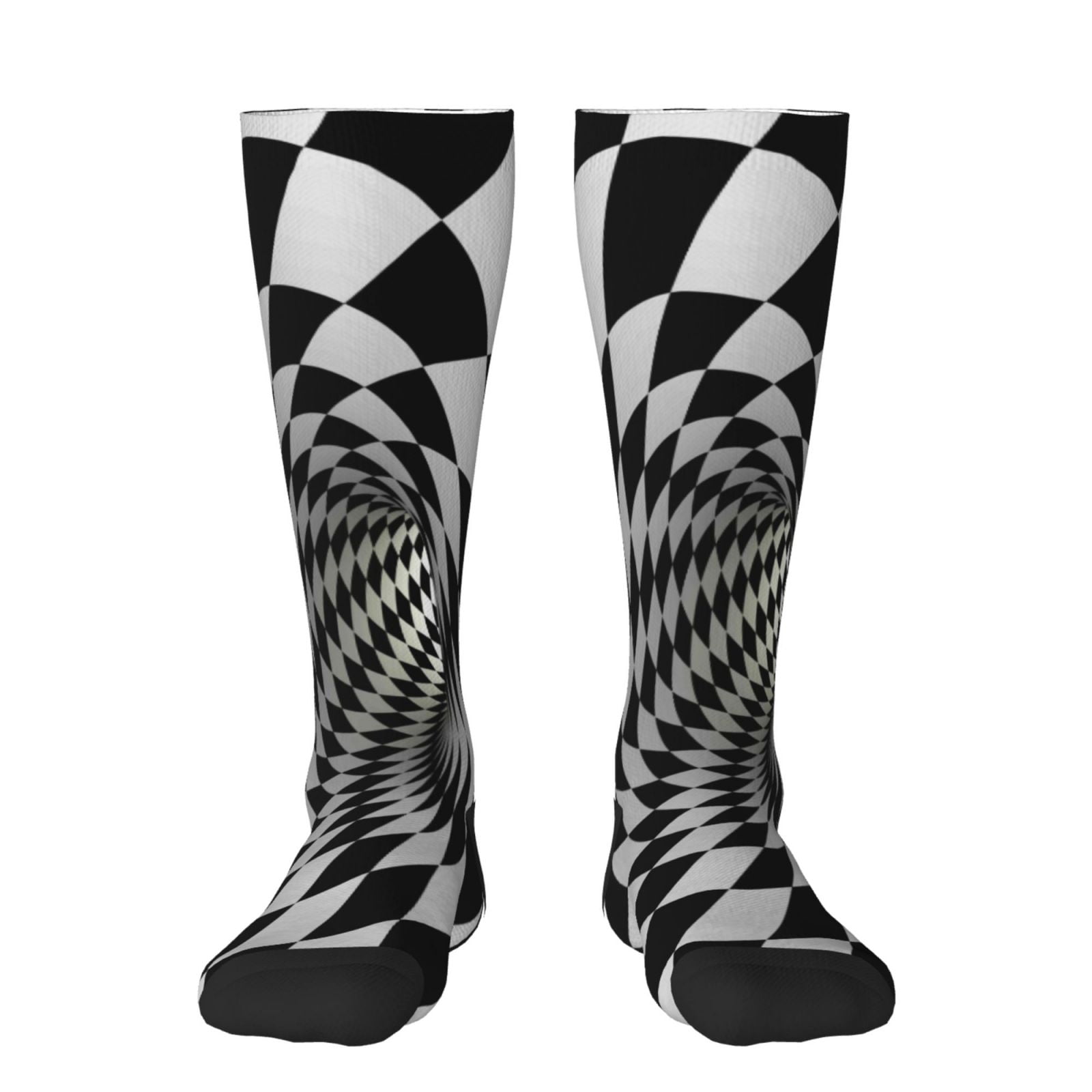 Sigee 3D Vortex Illusion for Socks for Men Women Gifts for Him ...