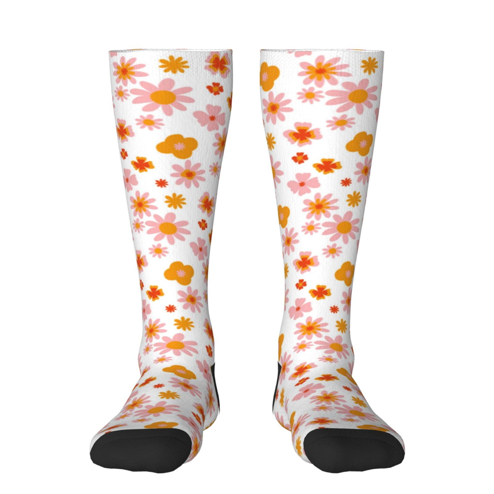 Sigee 70s Retro Flowers for Socks for Men Women Gifts for Him Boyfriend ...
