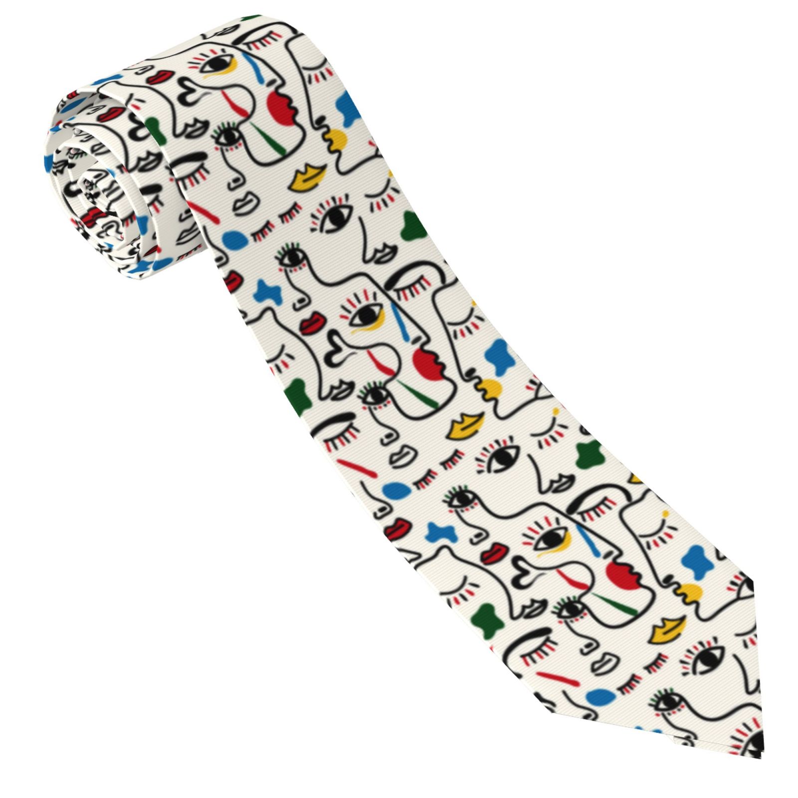 Sigee Aabstract Eyes for Elegant Men's Necktie,Classic Tie for Formal ...